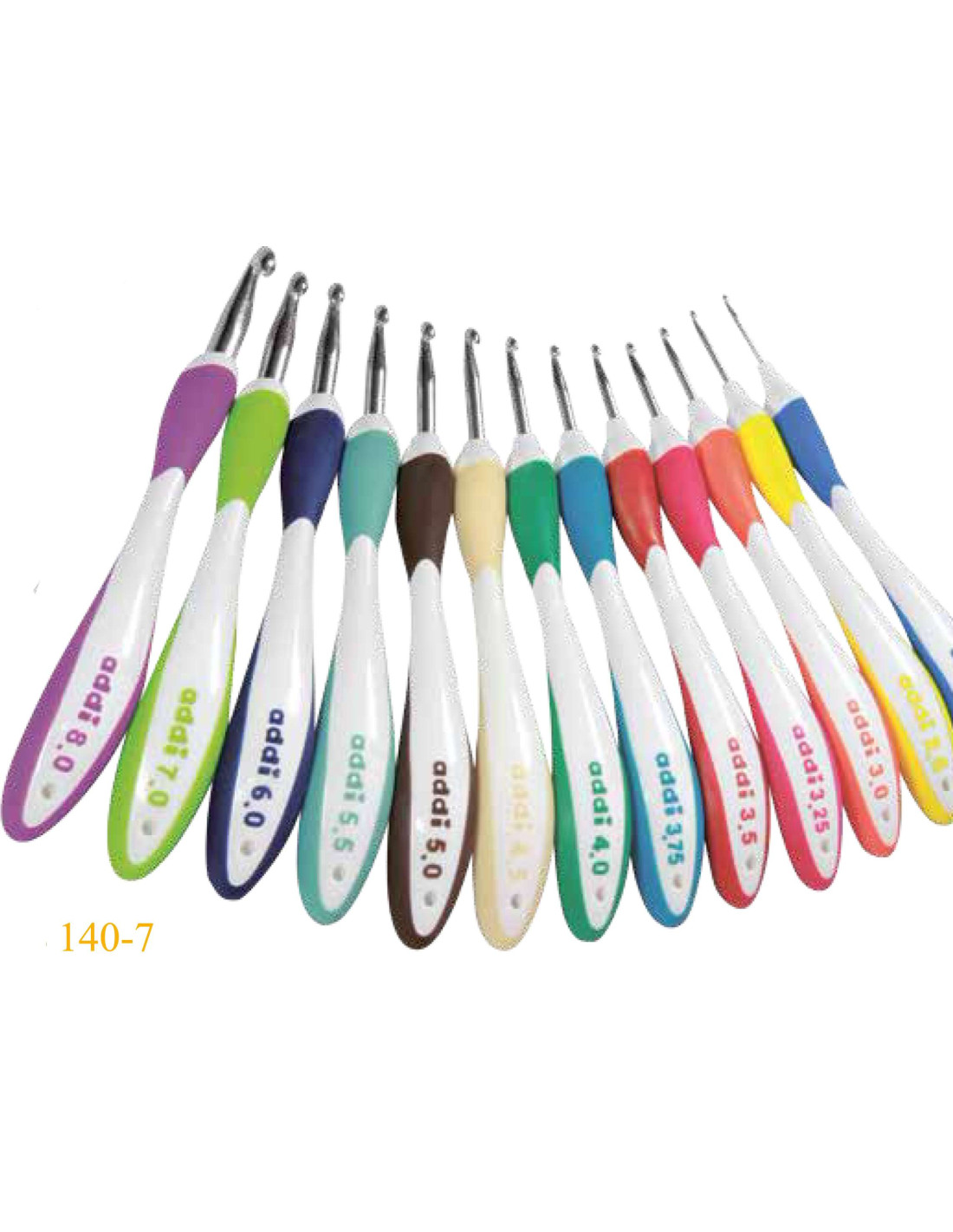 ADDI addiSwings crochet 16cm/3,25mm | 140-7 Yellow 16c. /3,25 mm We...