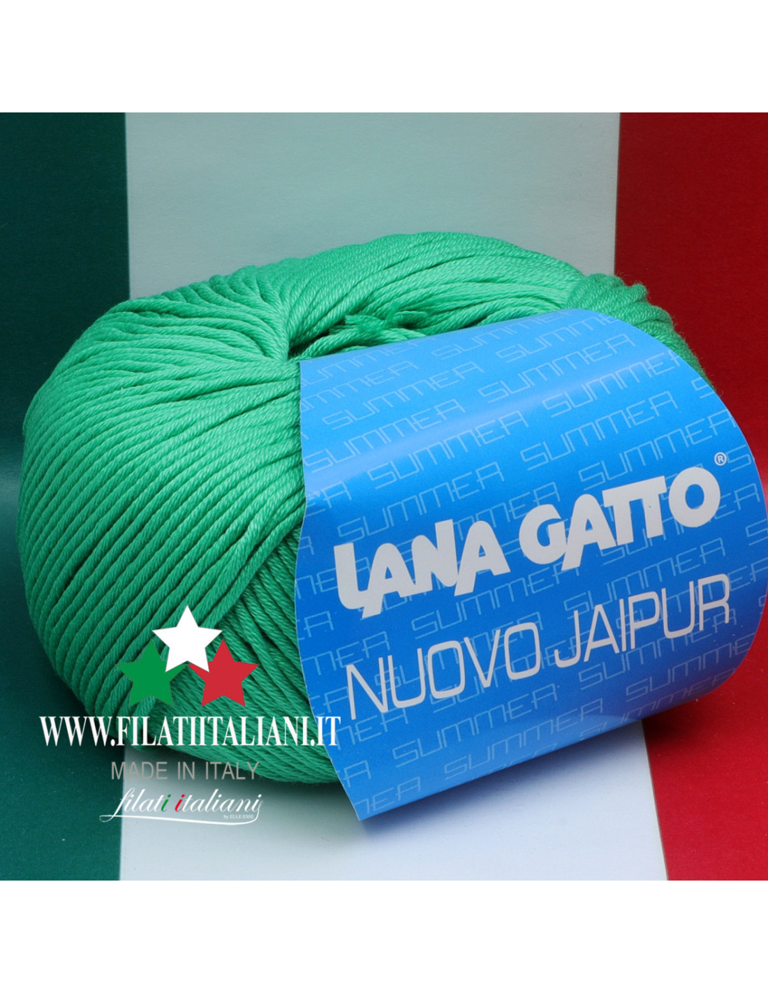NJ7330 NJ7330 100% COTONE Makò NUOVO JAIPUR LANA GATTO