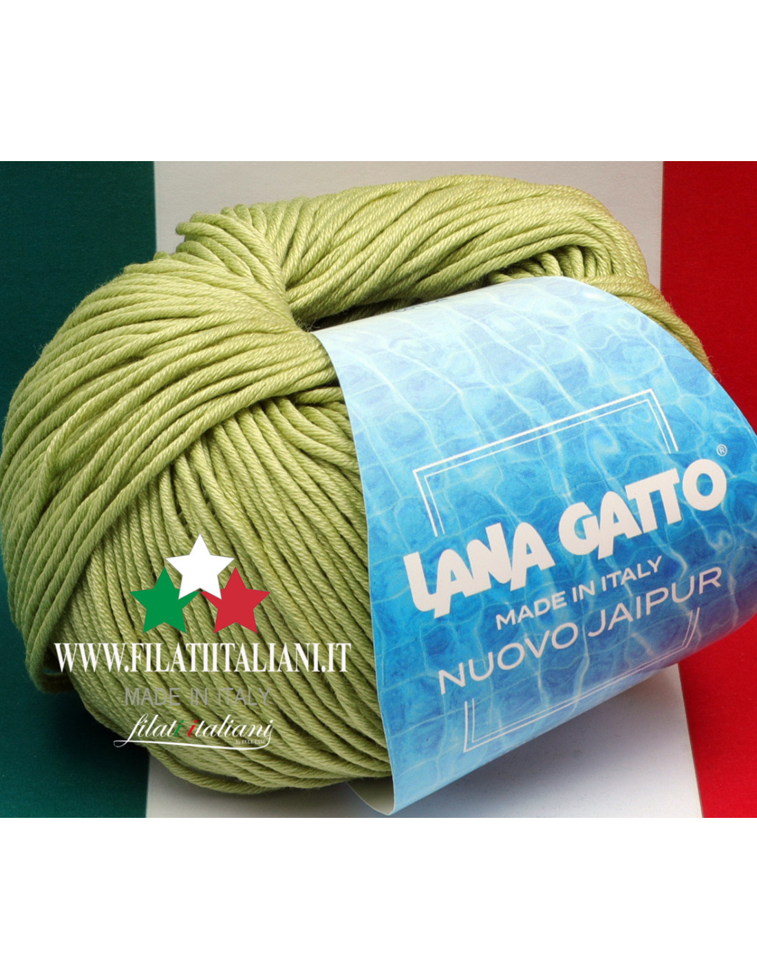 NJ 30358 NJ 30358 100% COTONE Makò NUOVO JAIPUR LANA GATTO